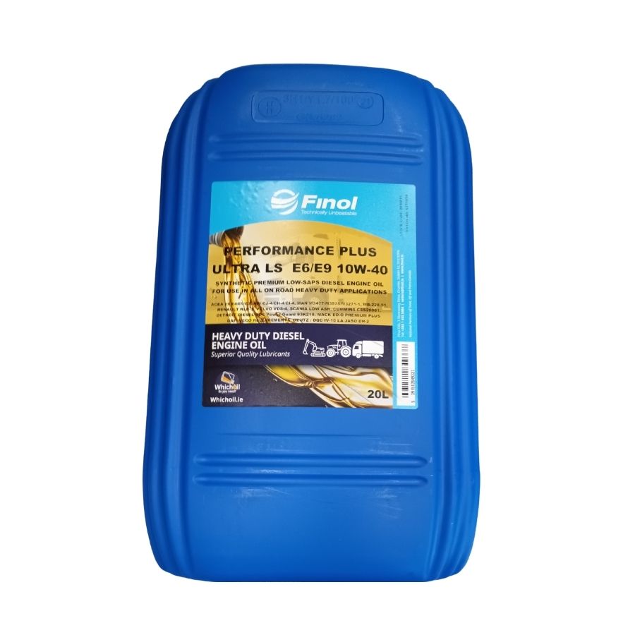 Finol Performance Plus 10W/40 E9 20L - Naughton Farm Machinery